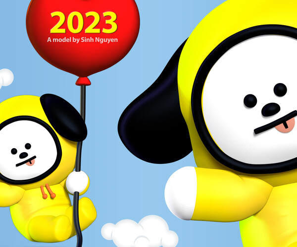 ArtStation - Chimmy - Happy new year 2023 | Resources