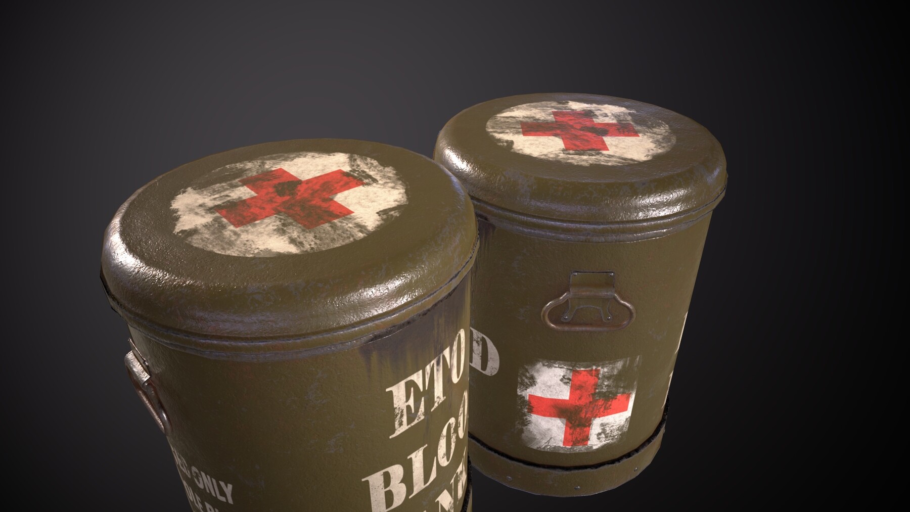 ArtStation - BloodBank Lowpoly Model | Resources