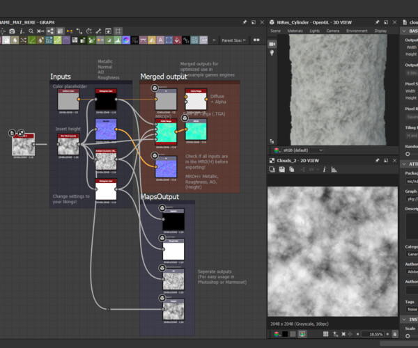 ArtStation - Substance Designer Startup Template | Resources