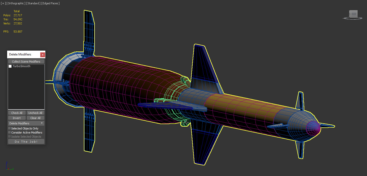 ArtStation - Pantsir S1 Two-Stage Missile 57E6E 3D Model | Resources