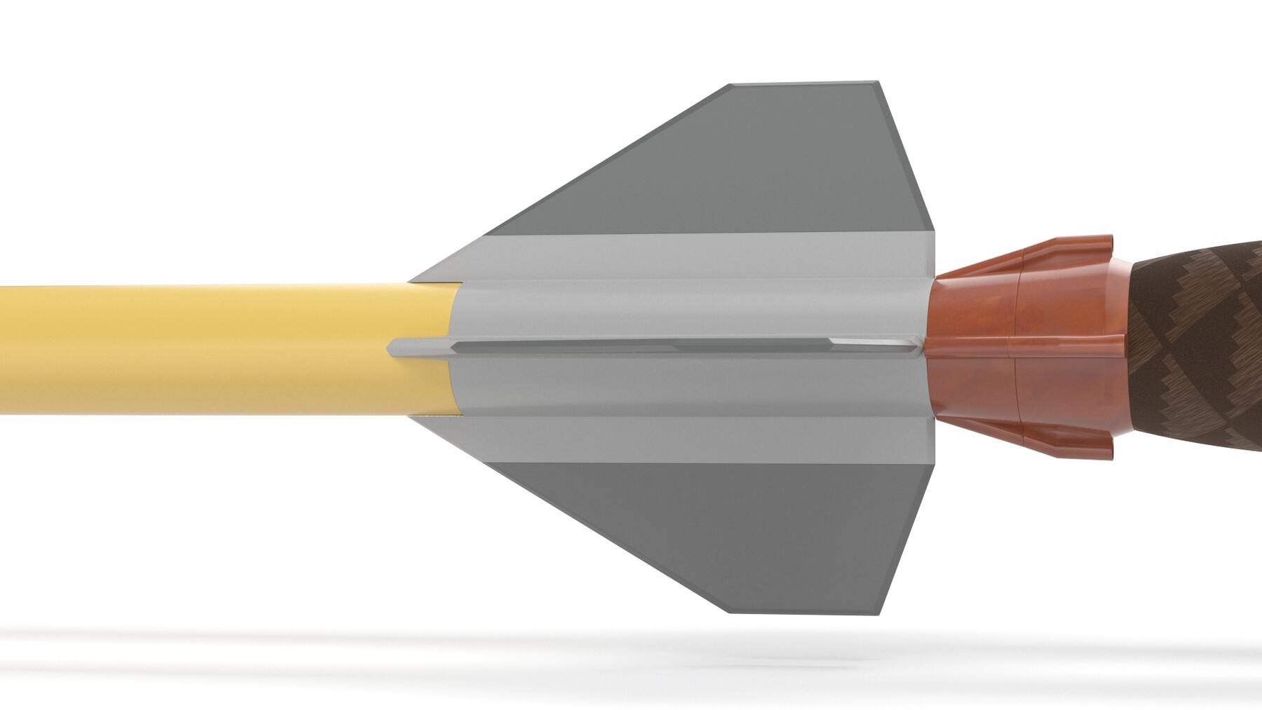 ArtStation - Pantsir S1 Two-Stage Missile 57E6E 3D Model | Resources