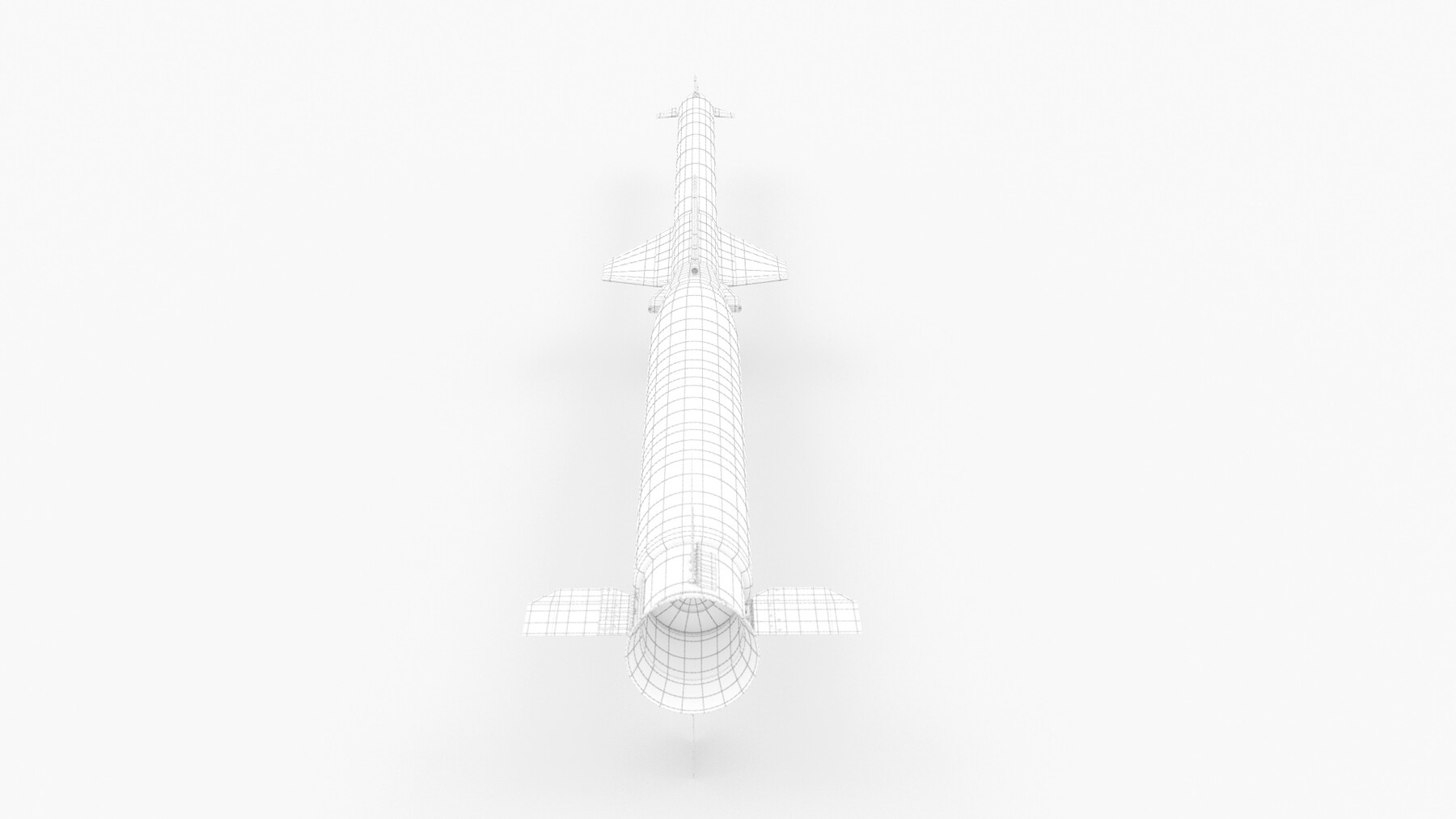 ArtStation - Pantsir S1 Two-Stage Missile 57E6E 3D Model | Resources