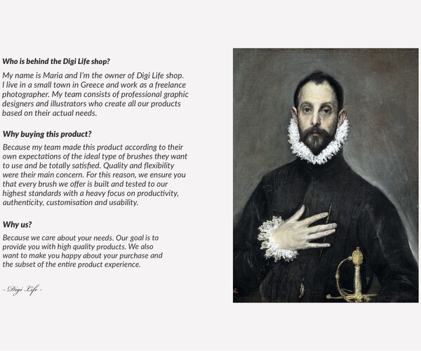 ArtStation - El Greco Procreate Brushes & Color Swatches | Brushes