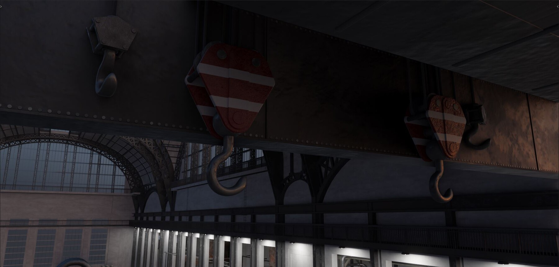 ArtStation - 1920s power plant turbine hall. | Game Assets