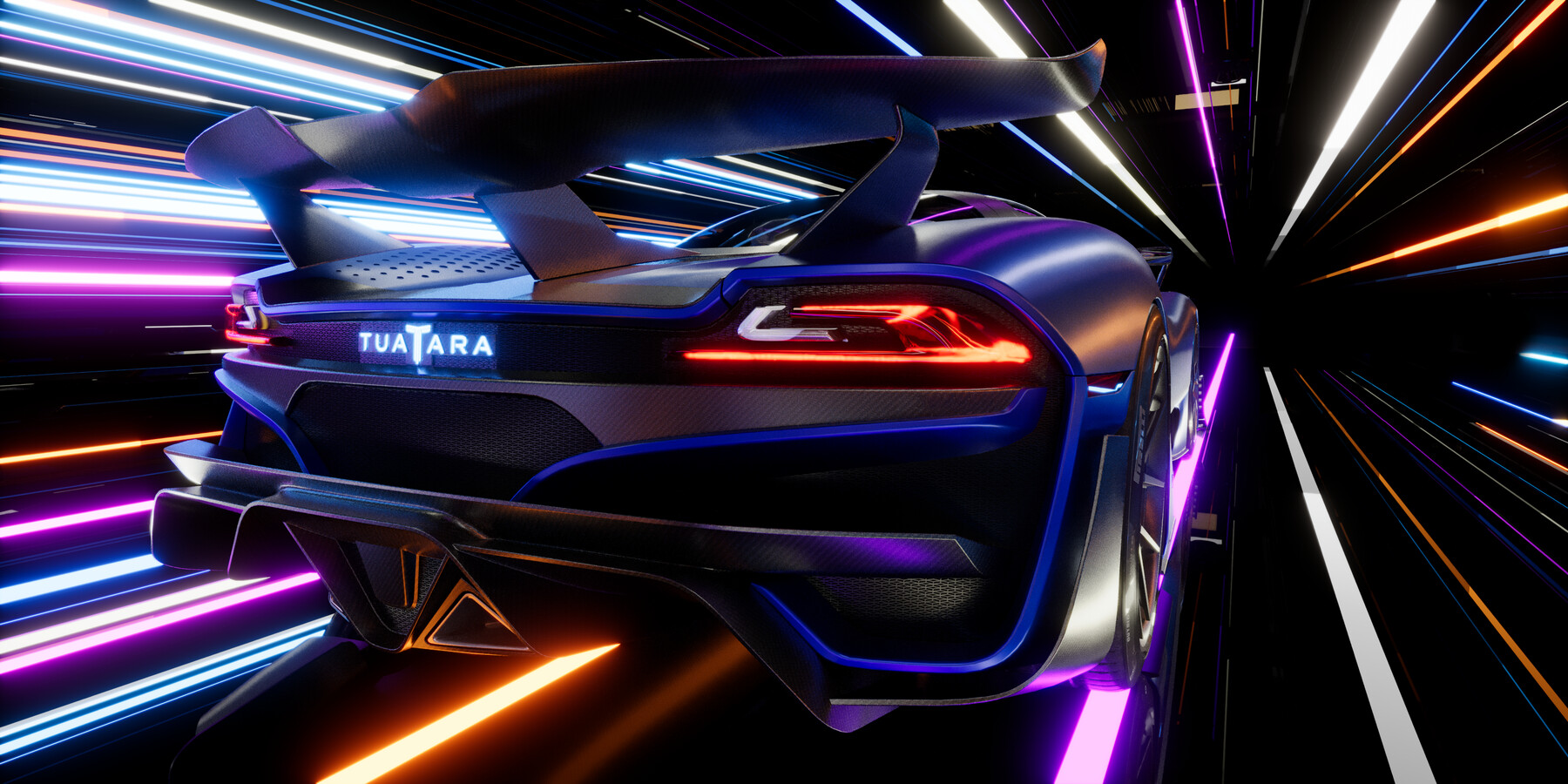 AR020 - SSC Tuatara Striker full 3D Scene || 2022