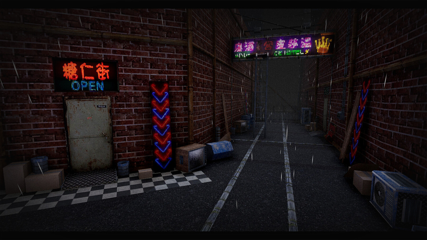 ArtStation - PlayStation 1 Style - Alleyway Pack | Game Assets