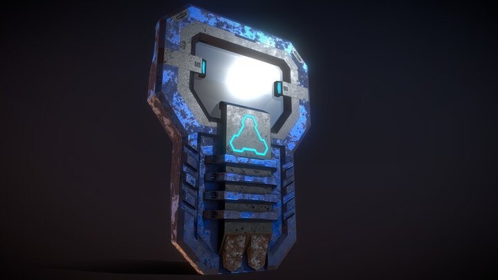 ArtStation - Deployable Riot Shield - Turntide | Game Assets