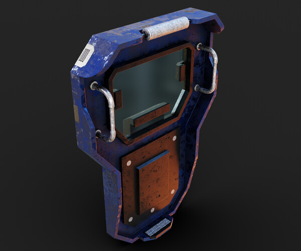 ArtStation - Deployable Riot Shield - Turntide | Game Assets