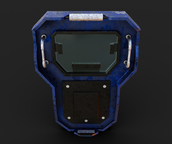 ArtStation - Deployable Riot Shield - Turntide | Game Assets