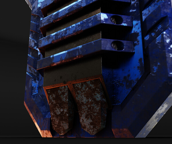 ArtStation - Deployable Riot Shield - Turntide | Game Assets