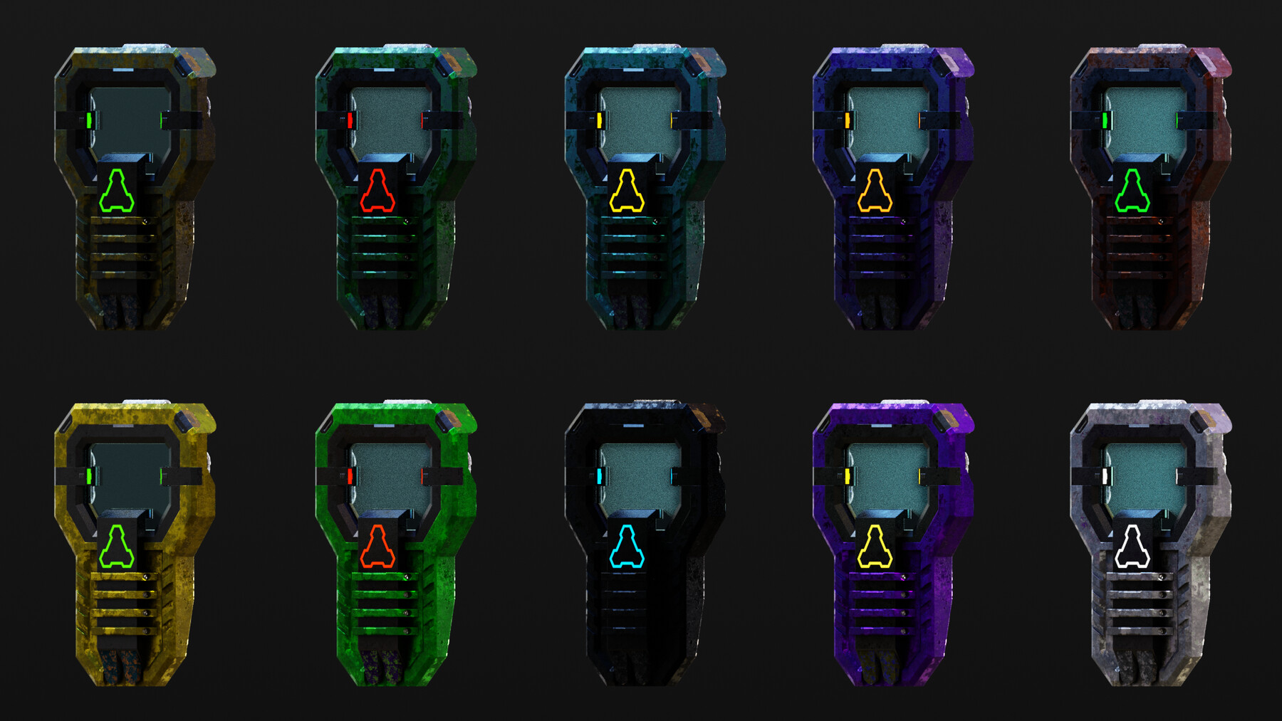 ArtStation - Deployable Riot Shield - Turntide | Game Assets