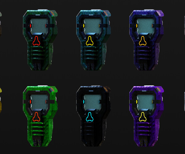 ArtStation - Deployable Riot Shield - Turntide | Game Assets