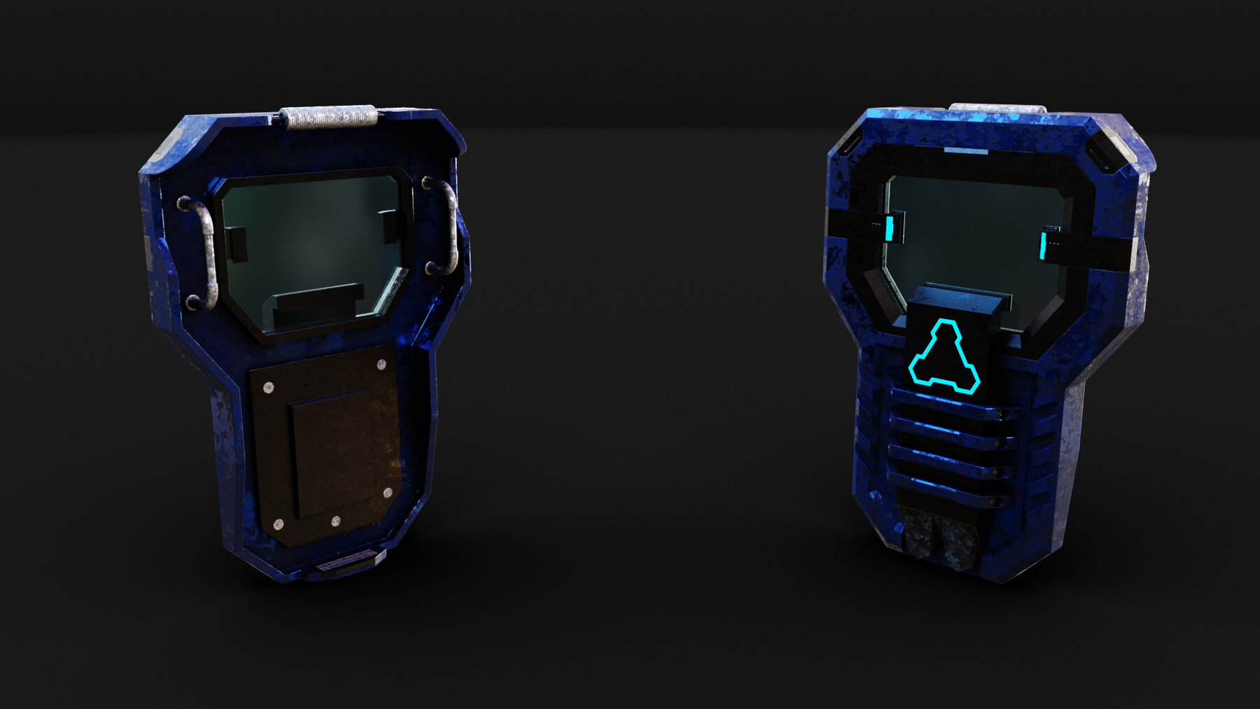ArtStation - Deployable Riot Shield - Turntide | Game Assets