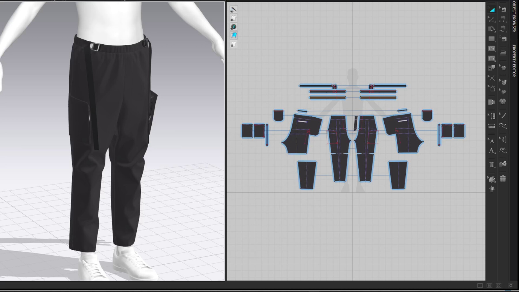 ArtStation - Dropped-Crotch Techwear Pants, Marvelous Designer, Clo ... ArtStation - Dropped-Crotch Techwear Pants, Marvelous Designer, Clo ...