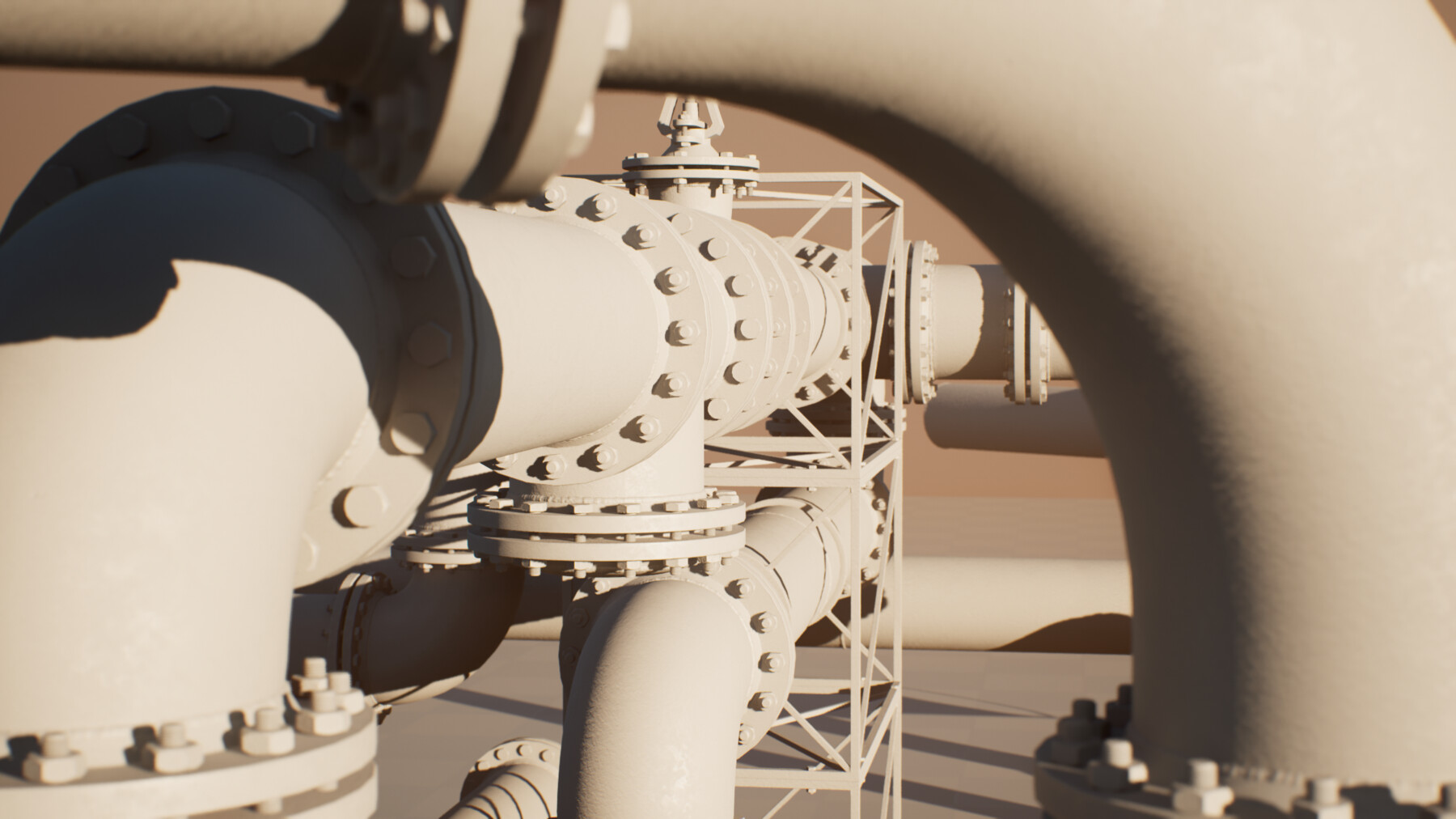 ArtStation - Modular Pipe Kit | Game Assets
