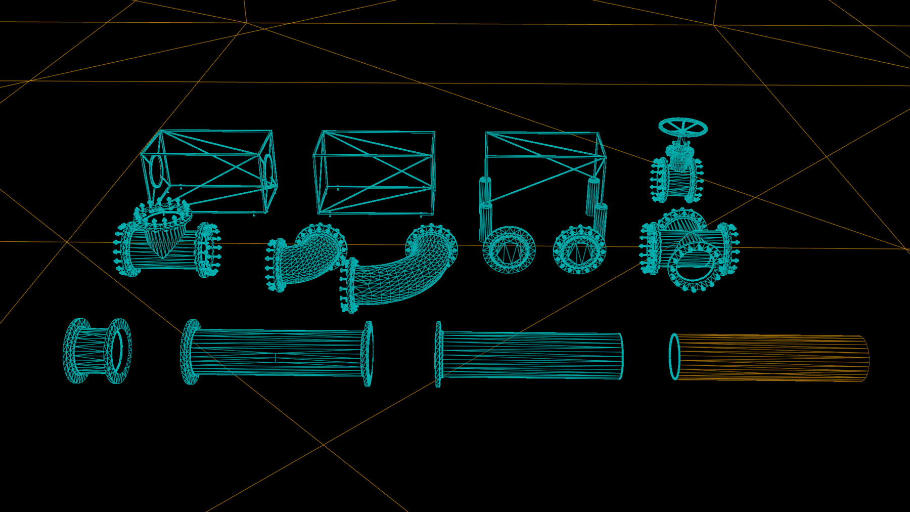 ArtStation - Modular Pipe Kit | Game Assets
