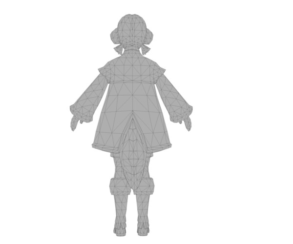 ArtStation - Anime Cute Drake Girl | Game Assets