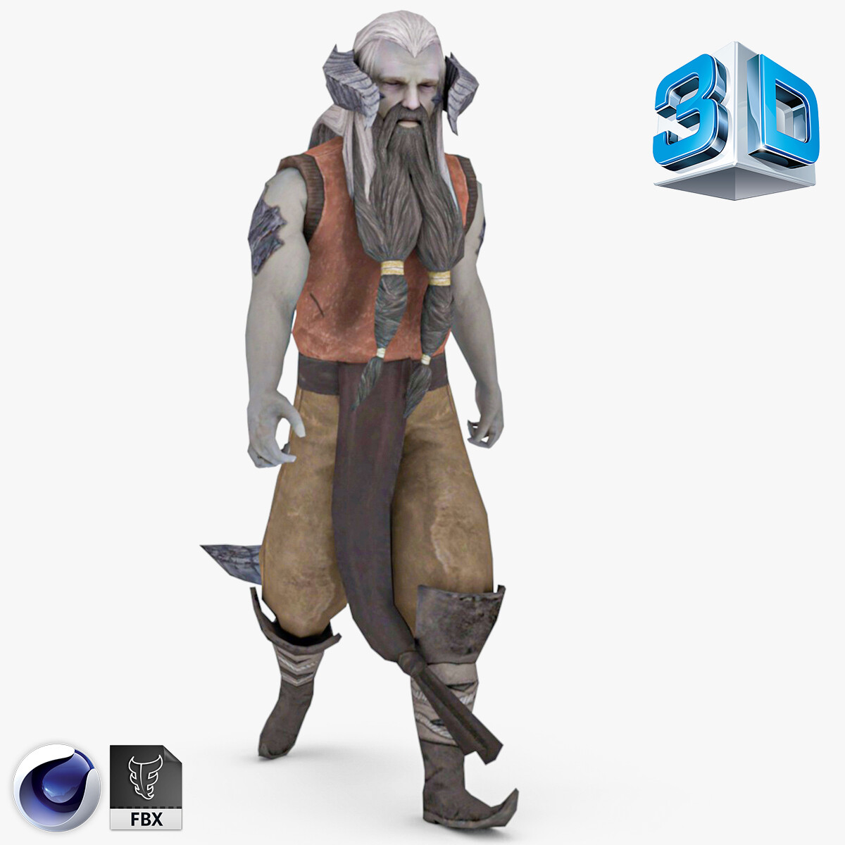 ArtStation - 3D Alien Priest Rigged | Game Assets