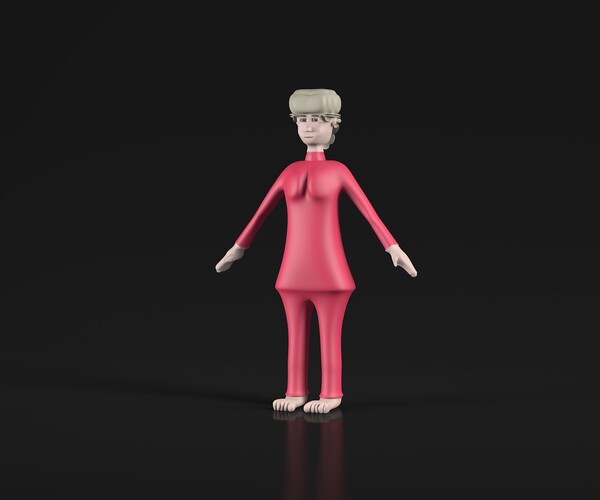 ArtStation - CHARACTER MODEL | Resources