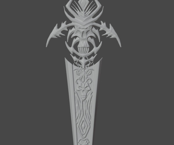 ArtStation - Sword for 3D Printing | Resources