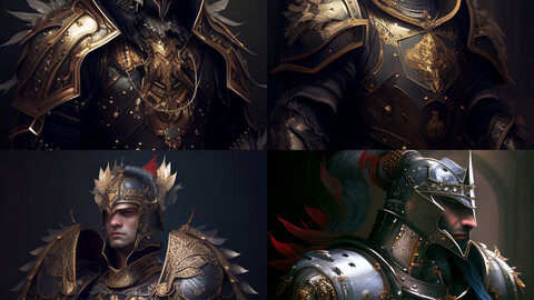 ArtStation - wearing_a_lord_armor_king_artwork | Artworks