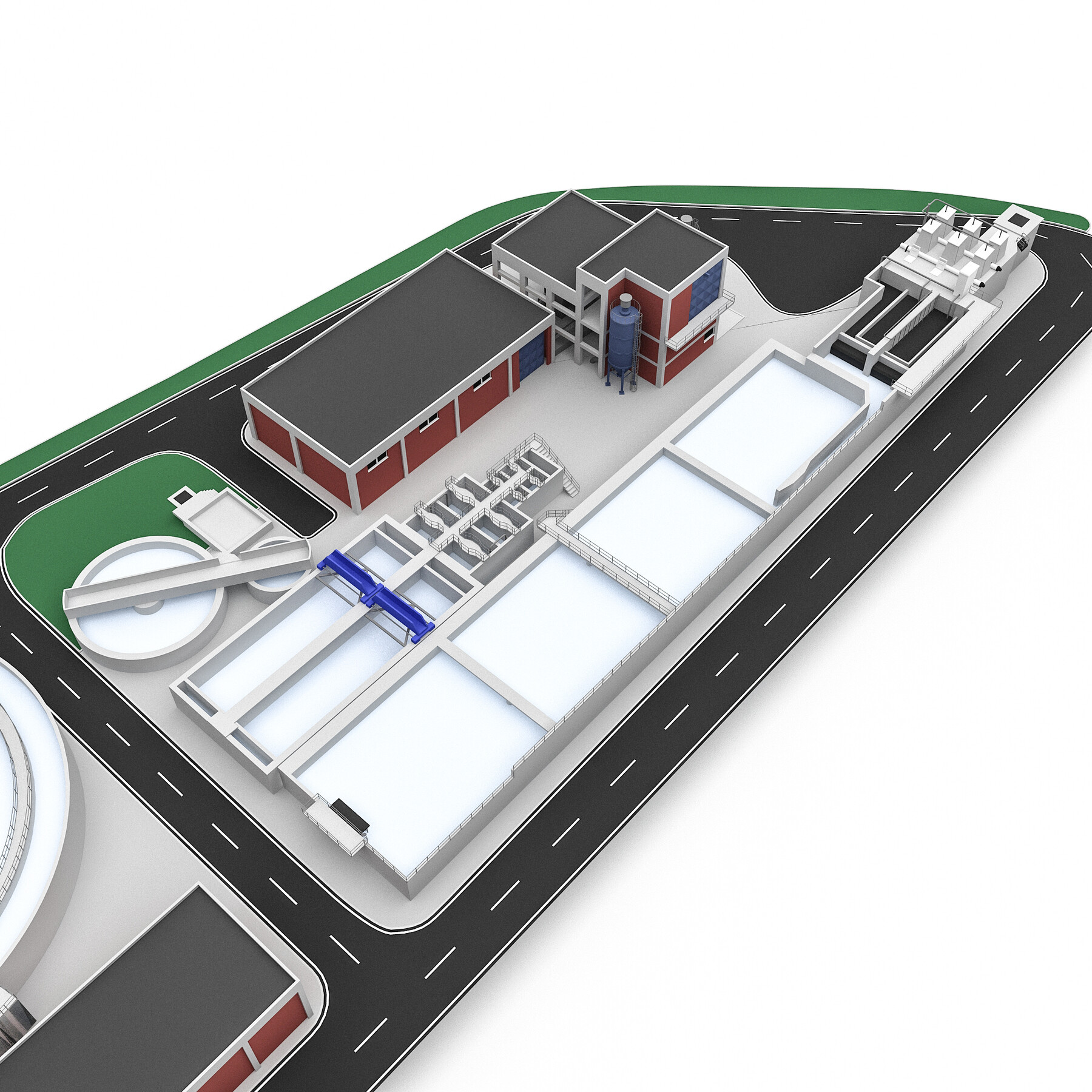 ArtStation - 3D Treatment plant | Resources