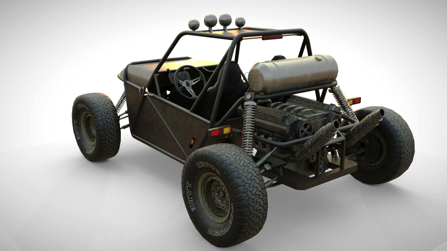 ArtStation - Dune buggy | Game Assets
