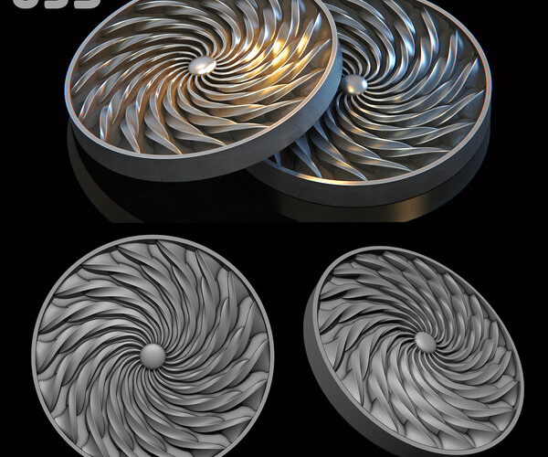 ArtStation - Fiber Laser Coins - Combo Set 06 | Resources