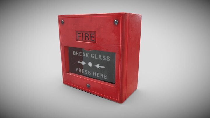 ArtStation - Fire alarm | Game Assets