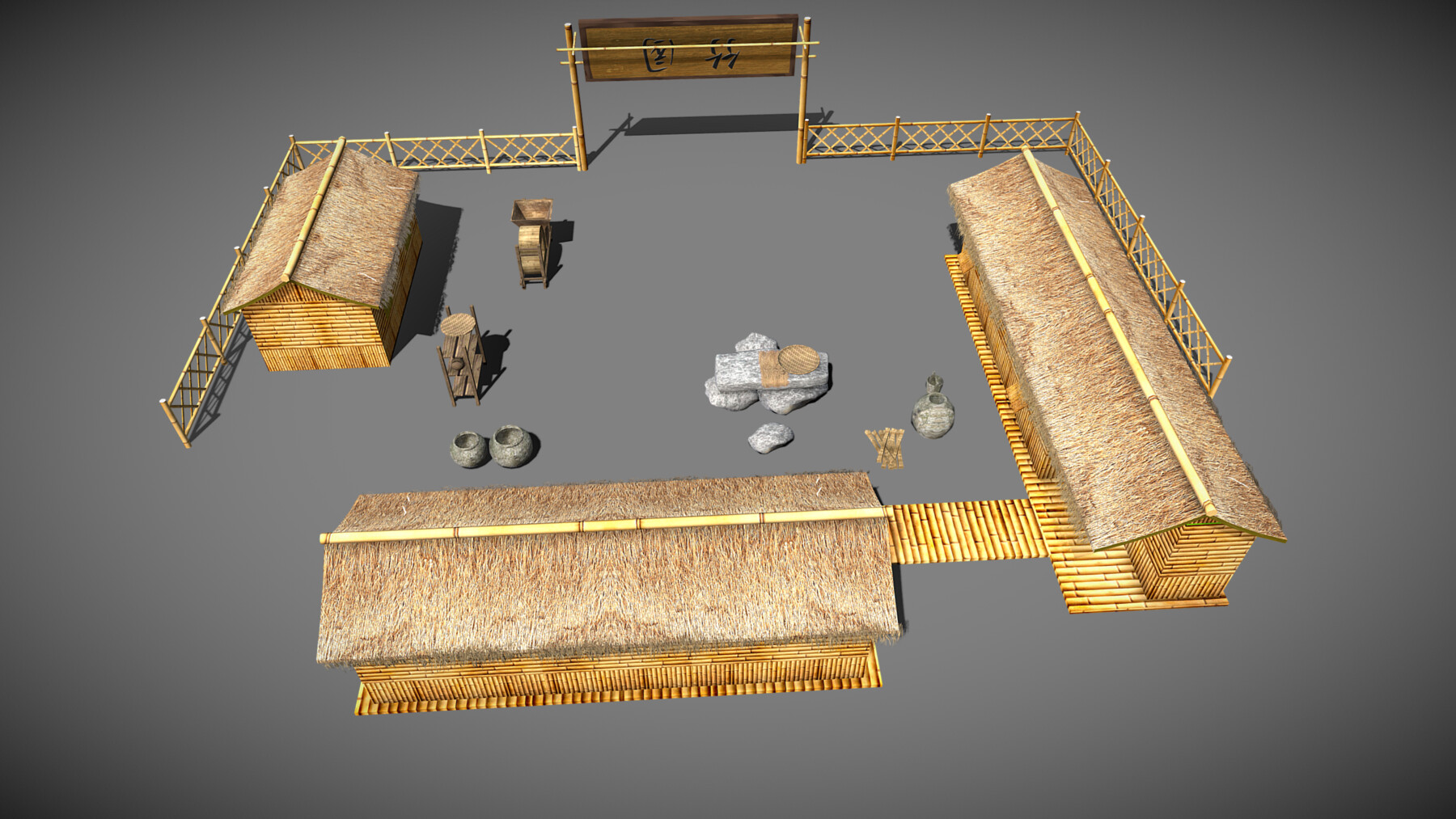 ArtStation - Yard | Game Assets