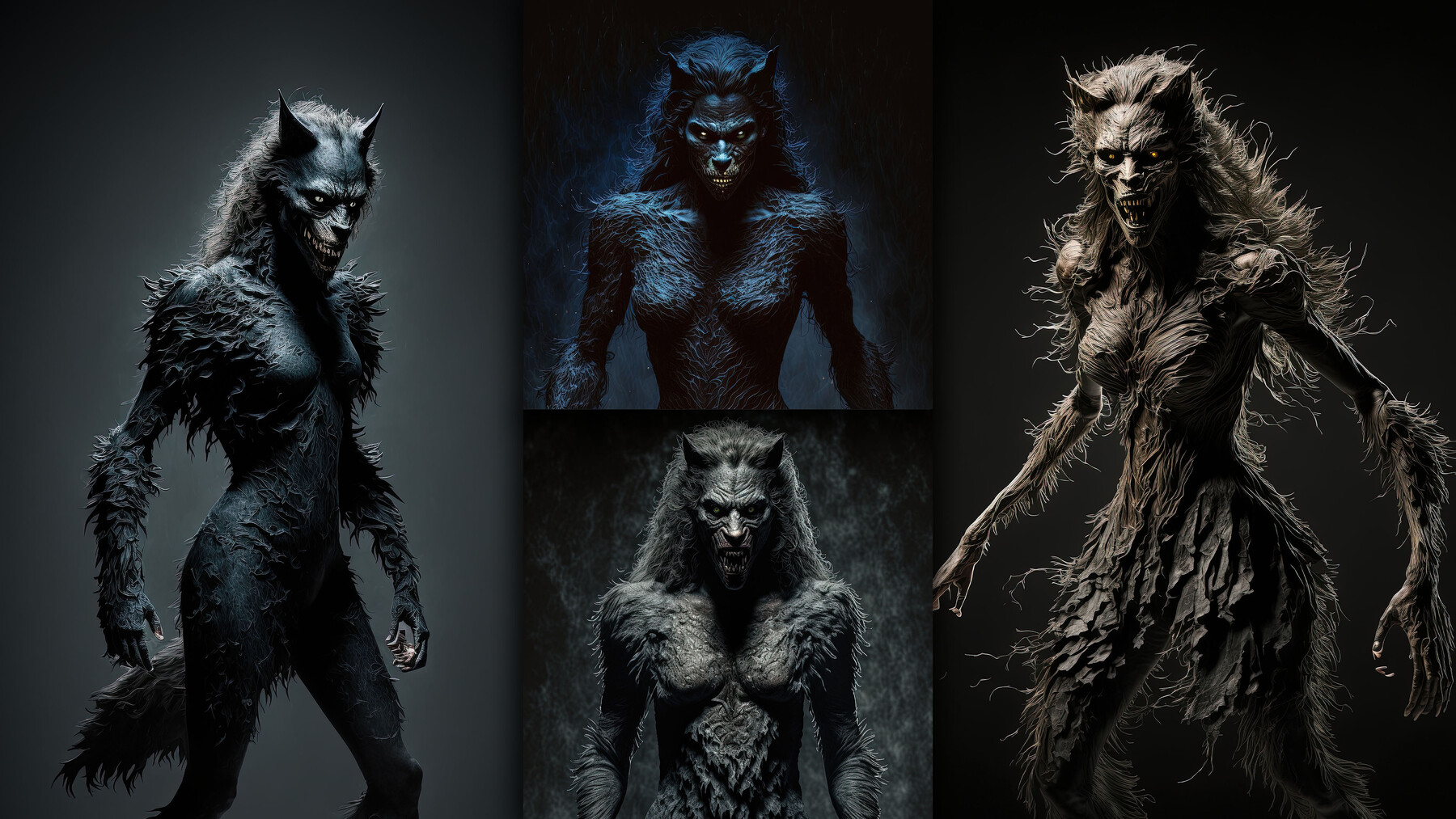 Skyrim Werewolf Concept Art