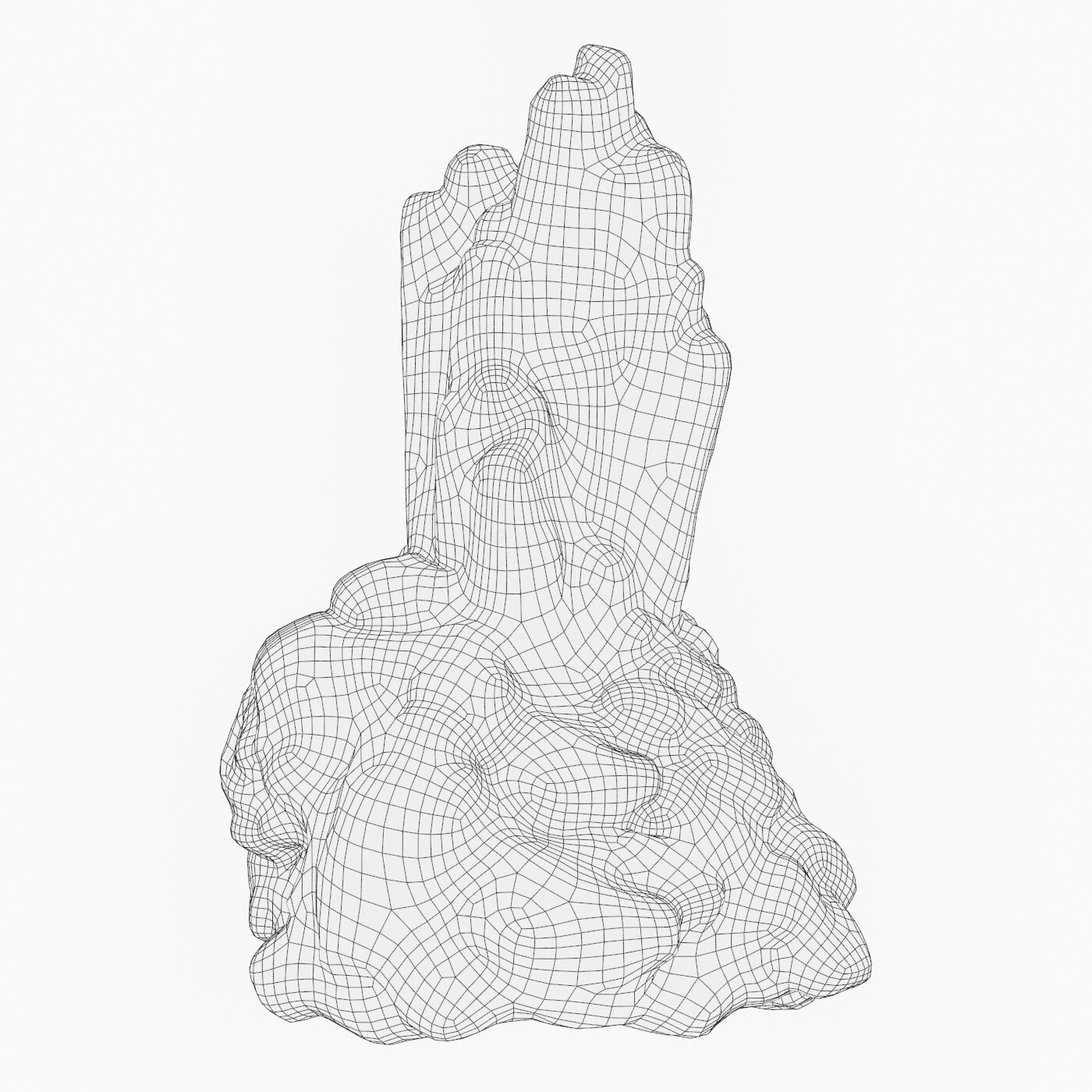 ArtStation - Low Poly Rock Cliff 06 | Resources