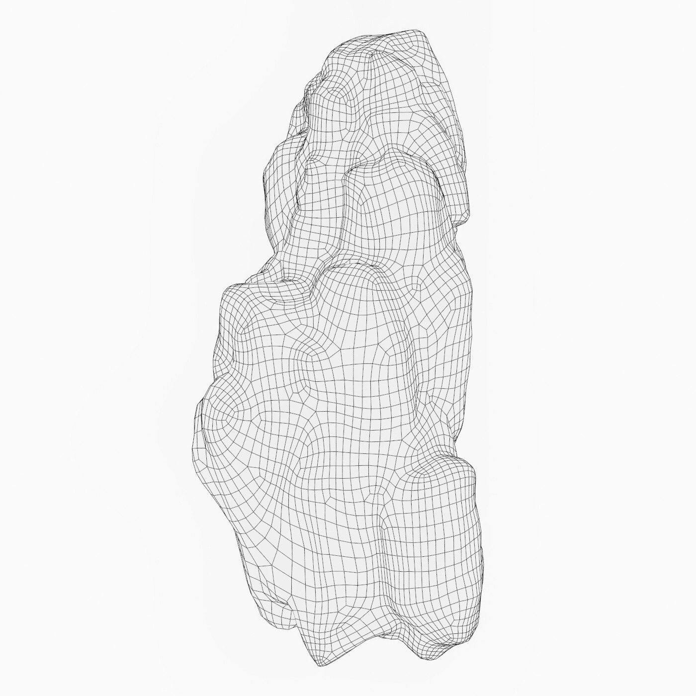 ArtStation - Low Poly Rock Cliff 08 | Resources