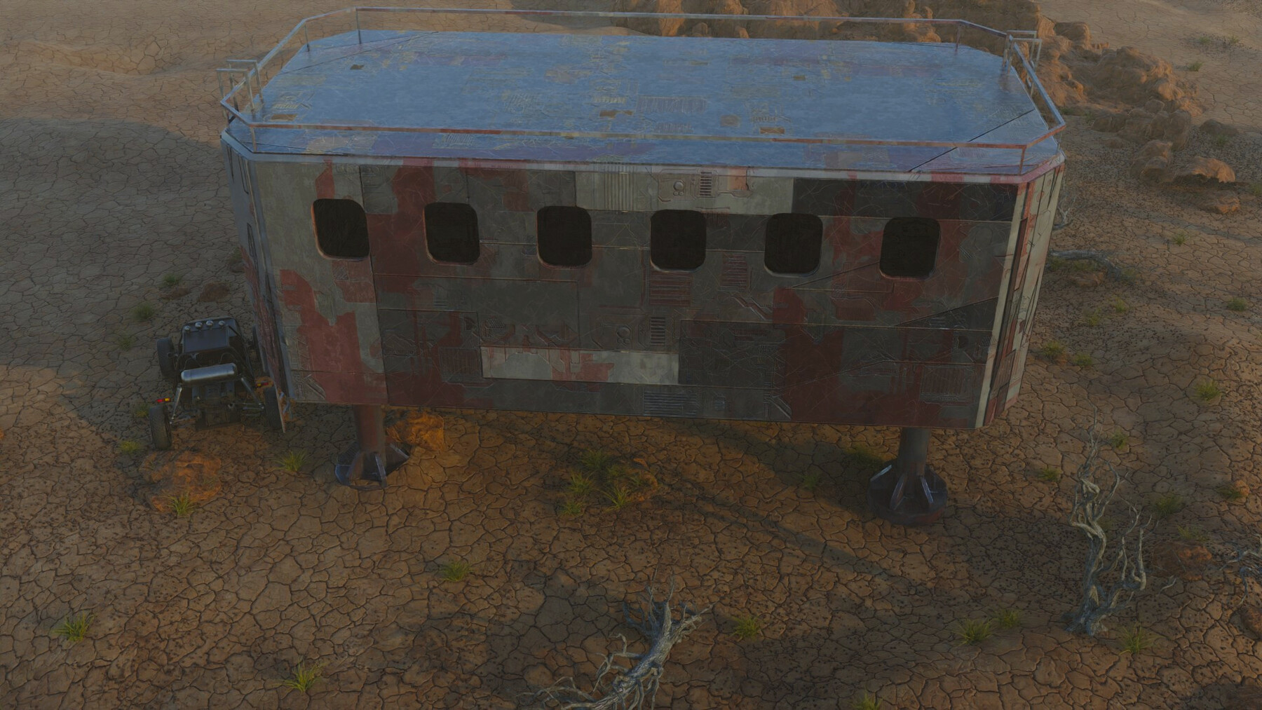 ArtStation - sci-fi station | Game Assets