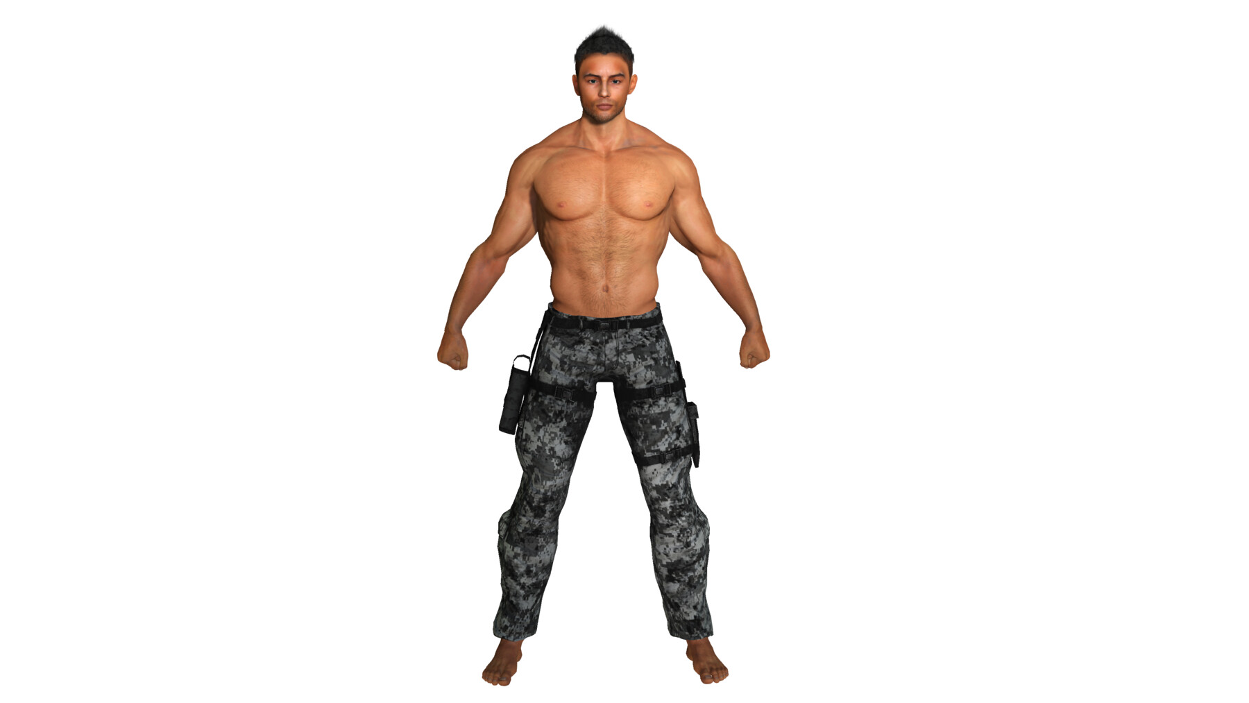 ArtStation - AAA 3D REALISTIC MALE ARMY CHARACTER 01 - HUMAN RIGGED ...