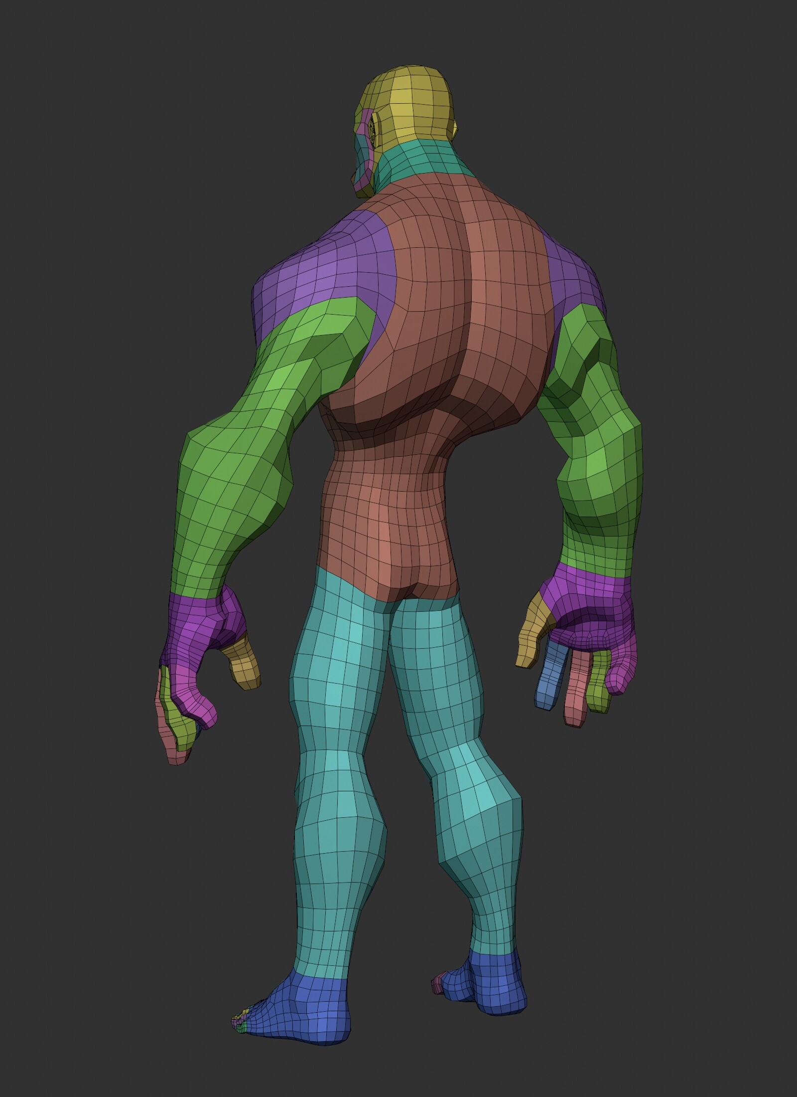 ArtStation - Stylized Hero Lowpoly Basemesh V3 | Resources