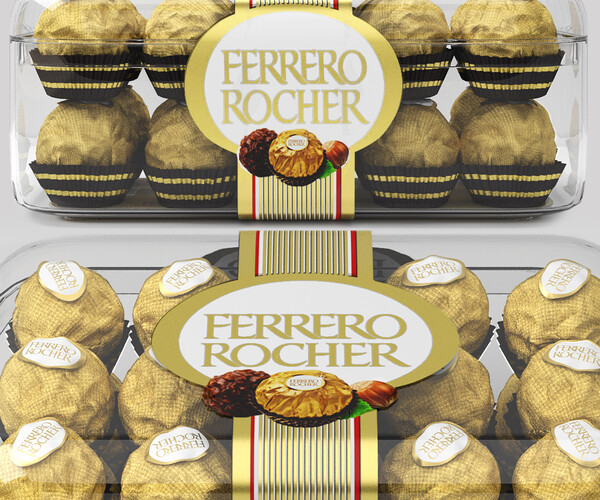 ArtStation - chocolate ferrero rocher | Game Assets