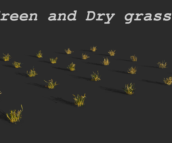 ArtStation - desert rock grass assets | Game Assets