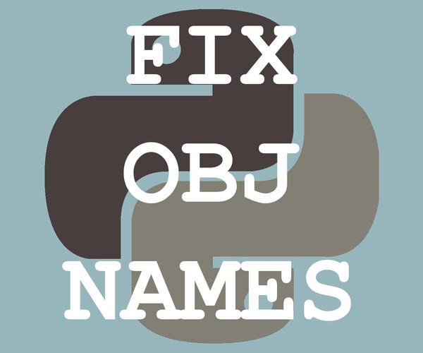 ArtStation - Fix obj names for zbrush subtool | Resources