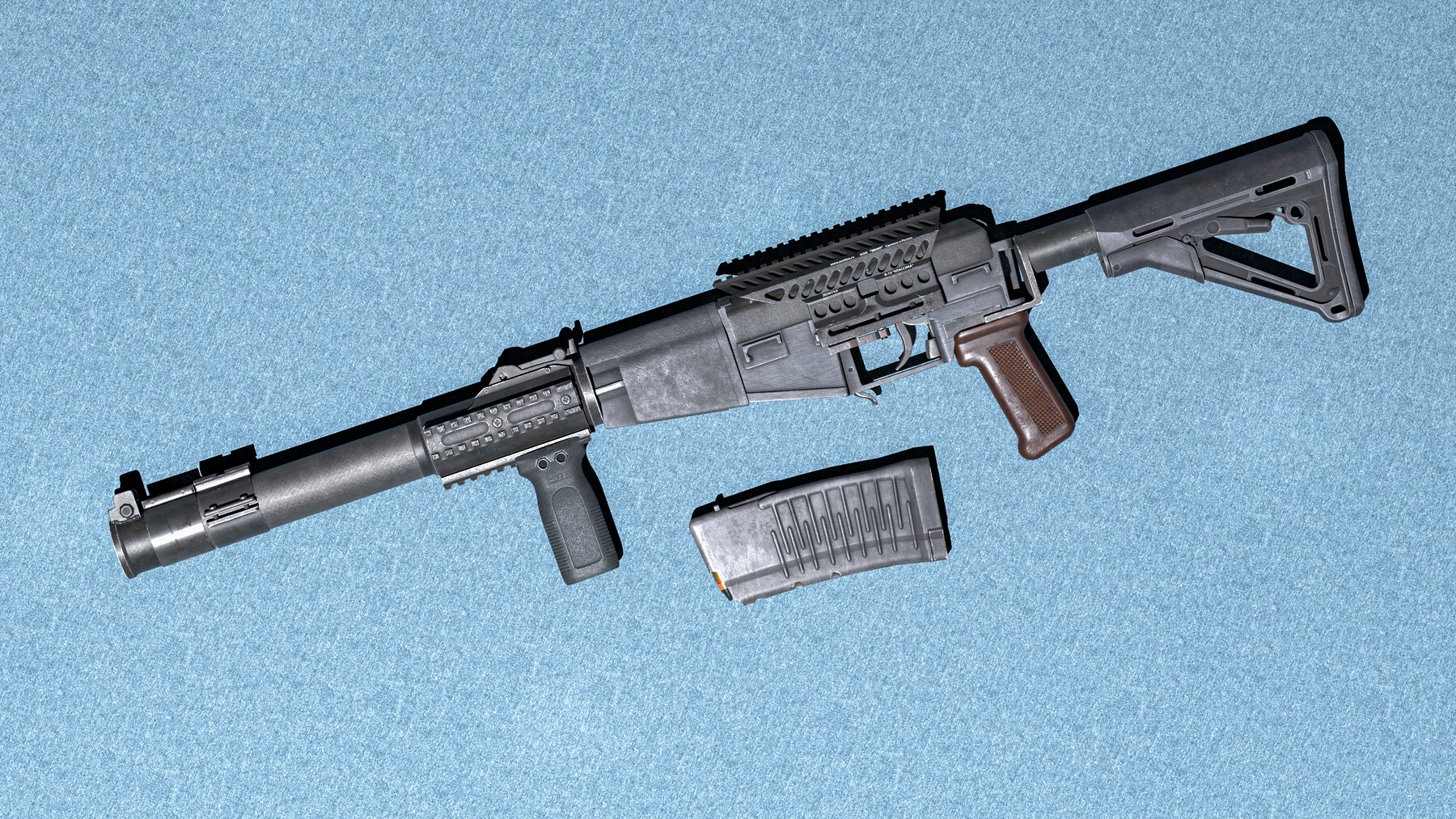 ArtStation - MILITARY Game Ready AS VAL Low-poly 3D model | Game Assets