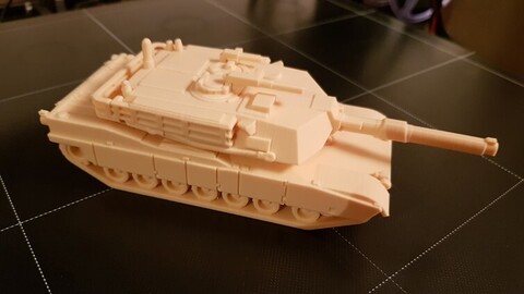 ArtStation - M1A1 ABRAMS SCALE MODEL | Resources