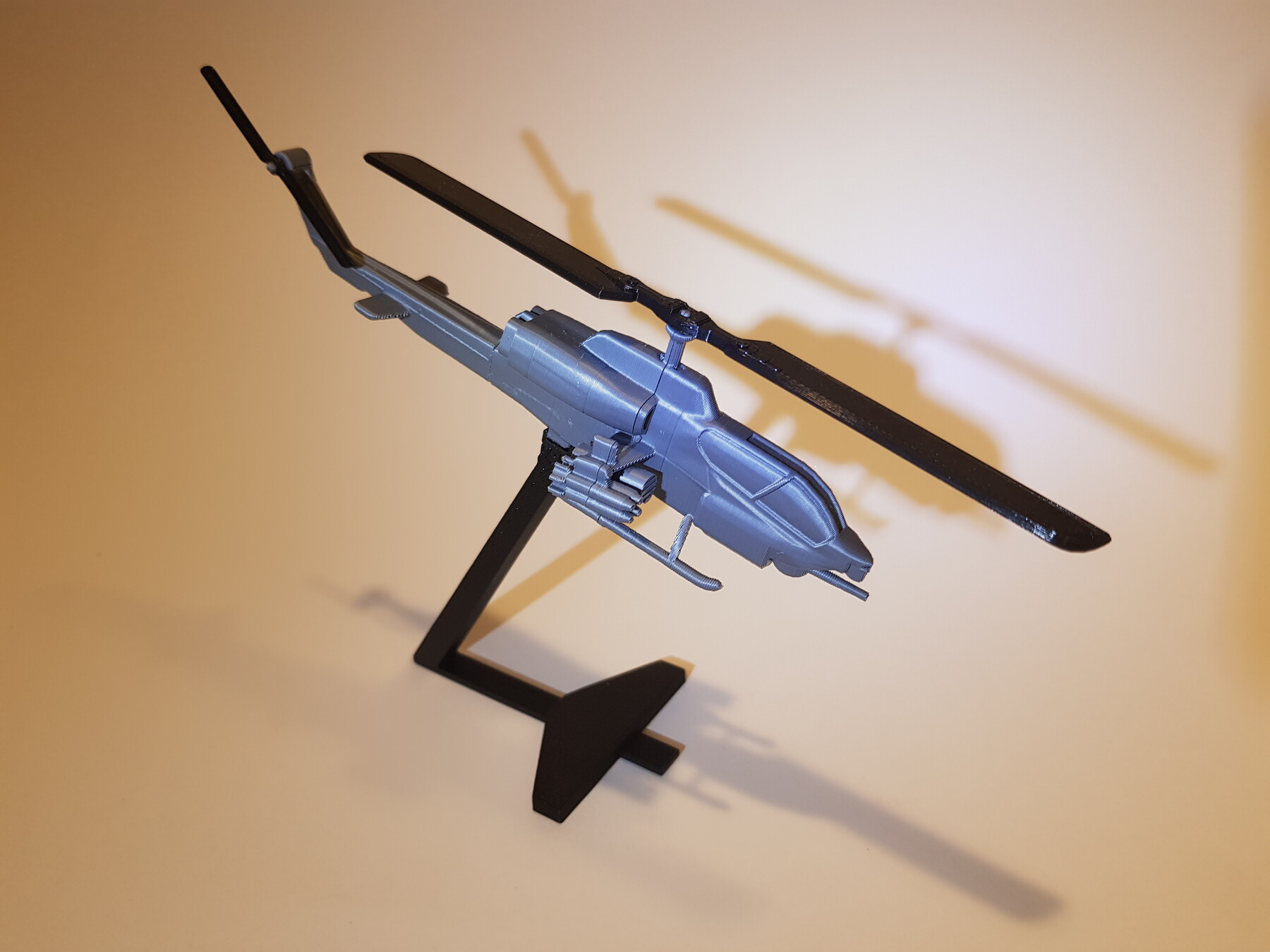 ArtStation - Super Cobra Helicopter scale model with stand | Resources