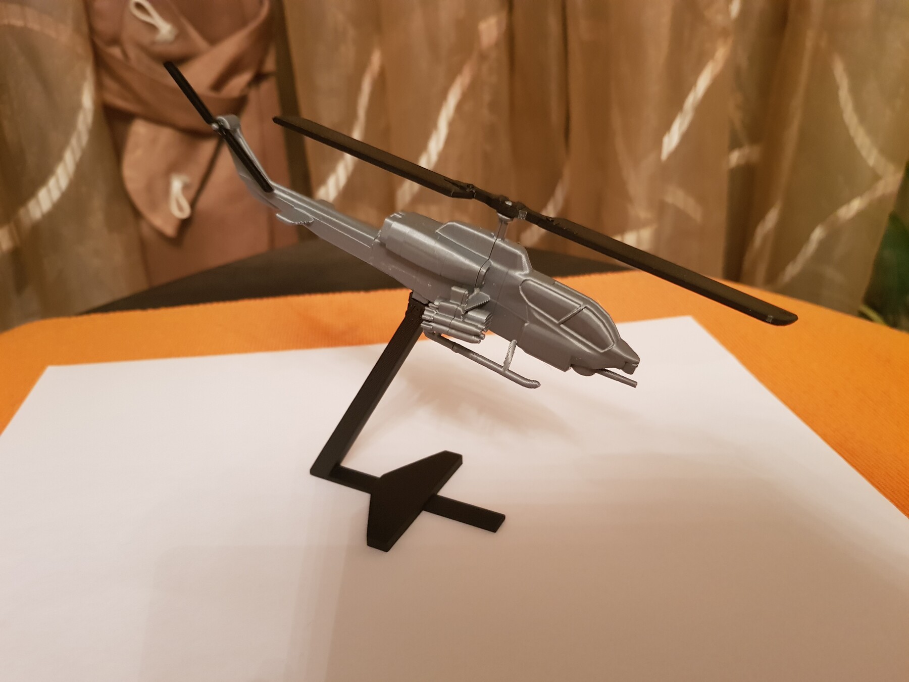 ArtStation - Super Cobra Helicopter scale model with stand | Resources