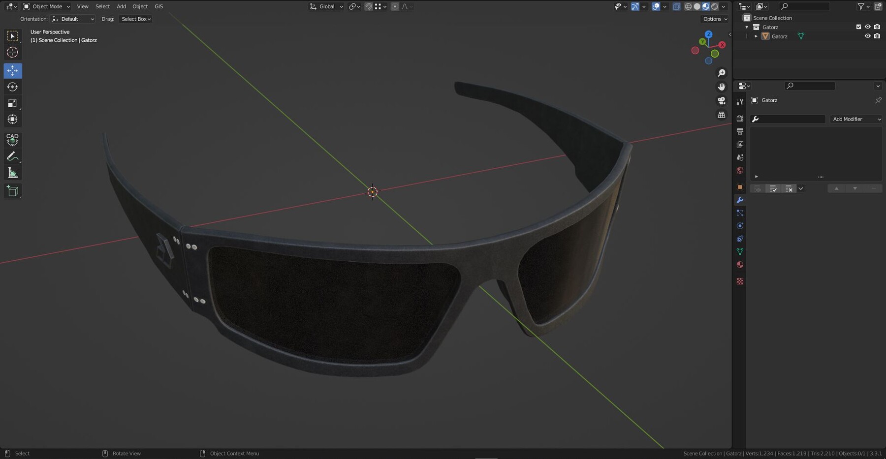 ArtStation - MILITARY Game Ready Gatorz Magnum Eye Protection Low-poly ...