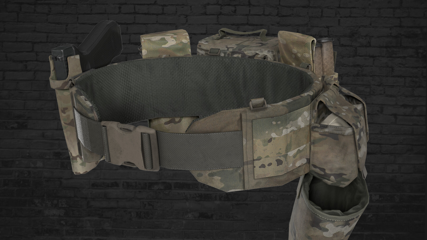 ArtStation - MILITARY Game Ready Warbelt Vector V2 Low-poly 3D model ...