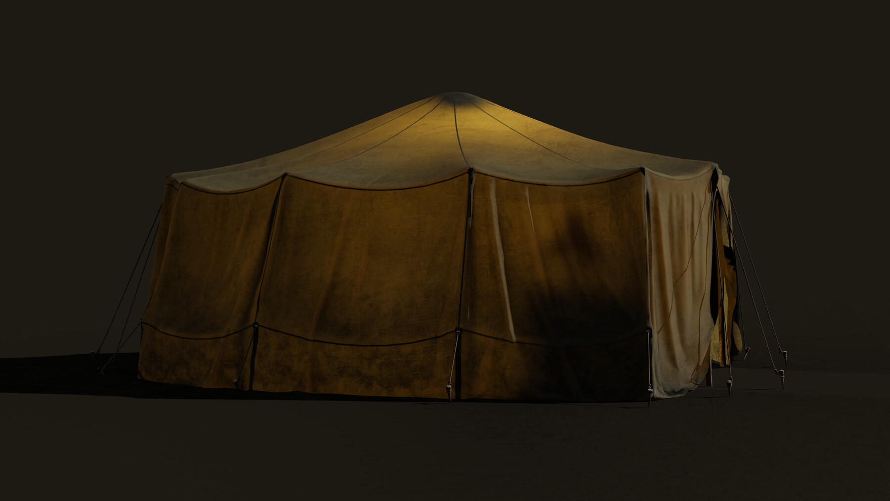 ArtStation - Traveler's Tent with props | Game Assets