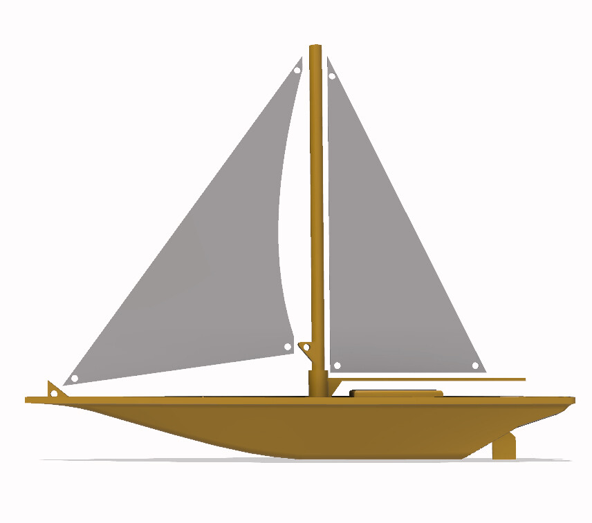 ArtStation - Sailing Boat 3D model | Resources