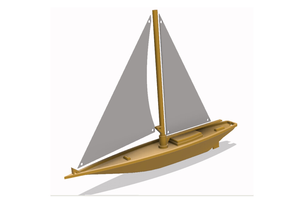 ArtStation - Sailing Boat 3D model | Resources