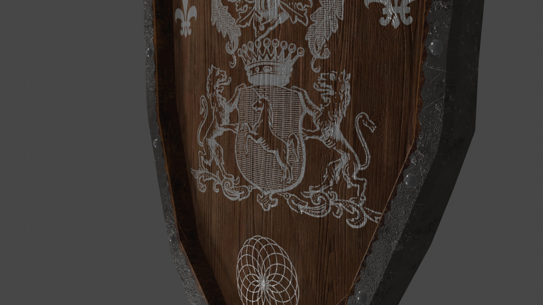 ArtStation - Shield Wooden Medieval Knight Adventurer Warrior | Game Assets