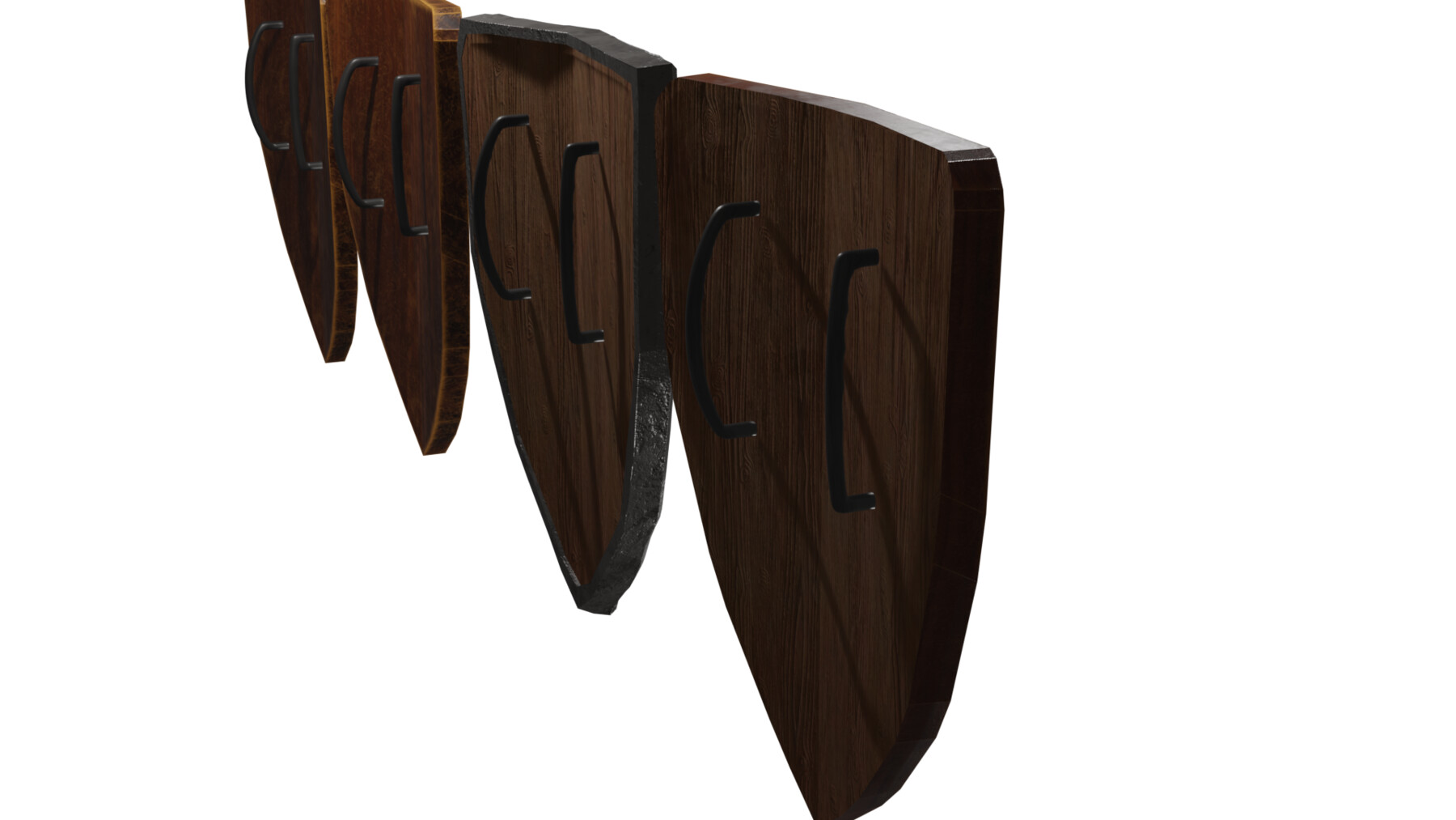 ArtStation - Shield Wooden Medieval Knight Adventurer Warrior | Game Assets